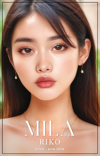 Second Life Marketplace - .MILA. Riko Skin [01] LELUTKA EVOX